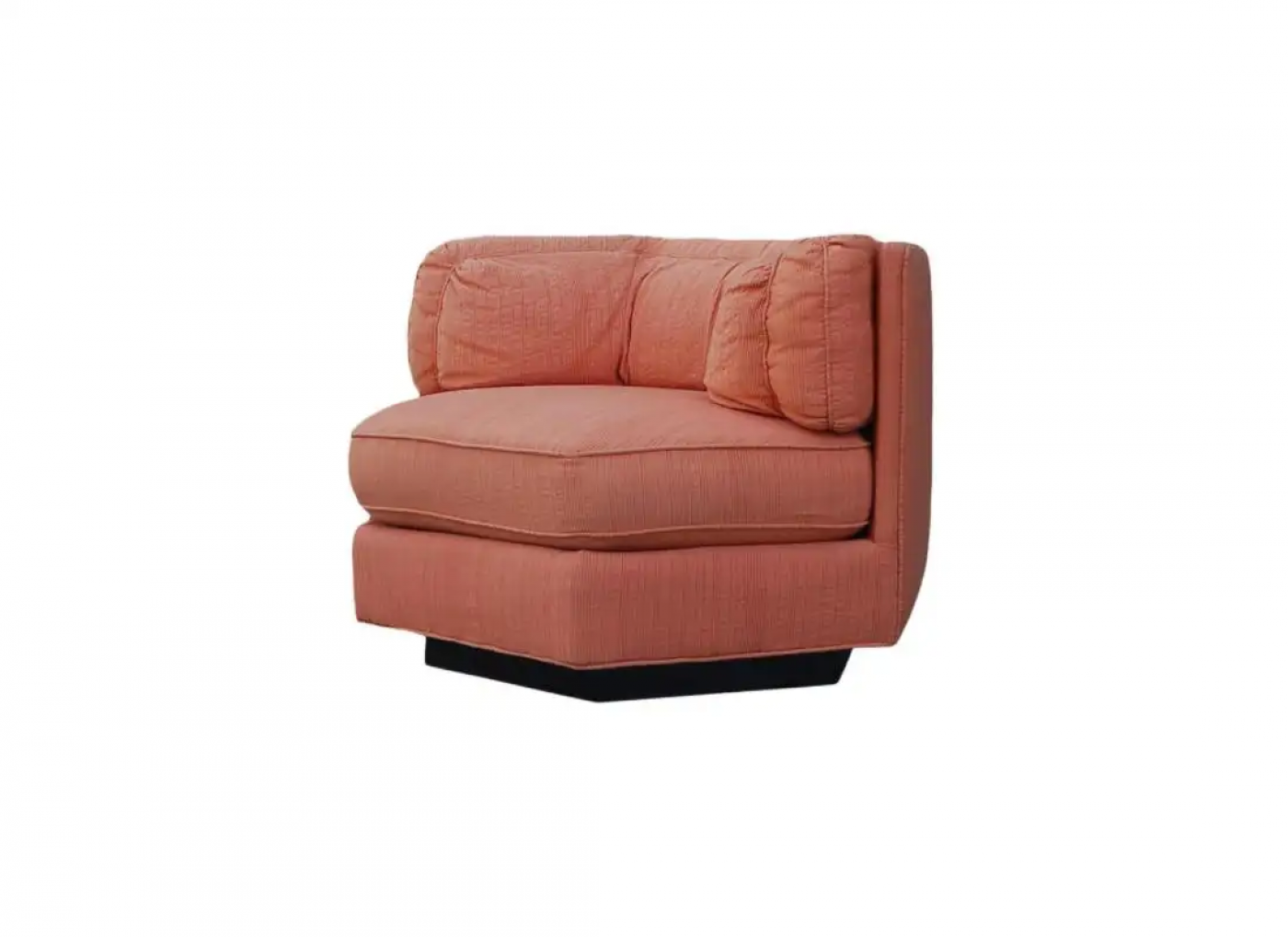 Bernhardt Design - Hexagonal Mid-Century Modern Club Lounge Chair by ...