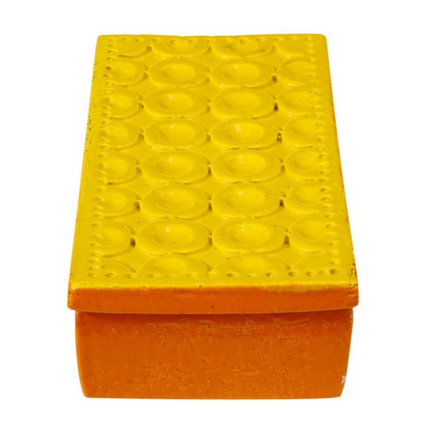 Bitossi - Bitossi Box, Ceramic, Yellow and Orange, Geometric, Signed