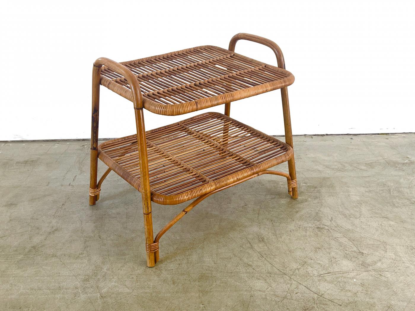 Bonacina - ITALIAN BAMBOO 2-TIER TABLE