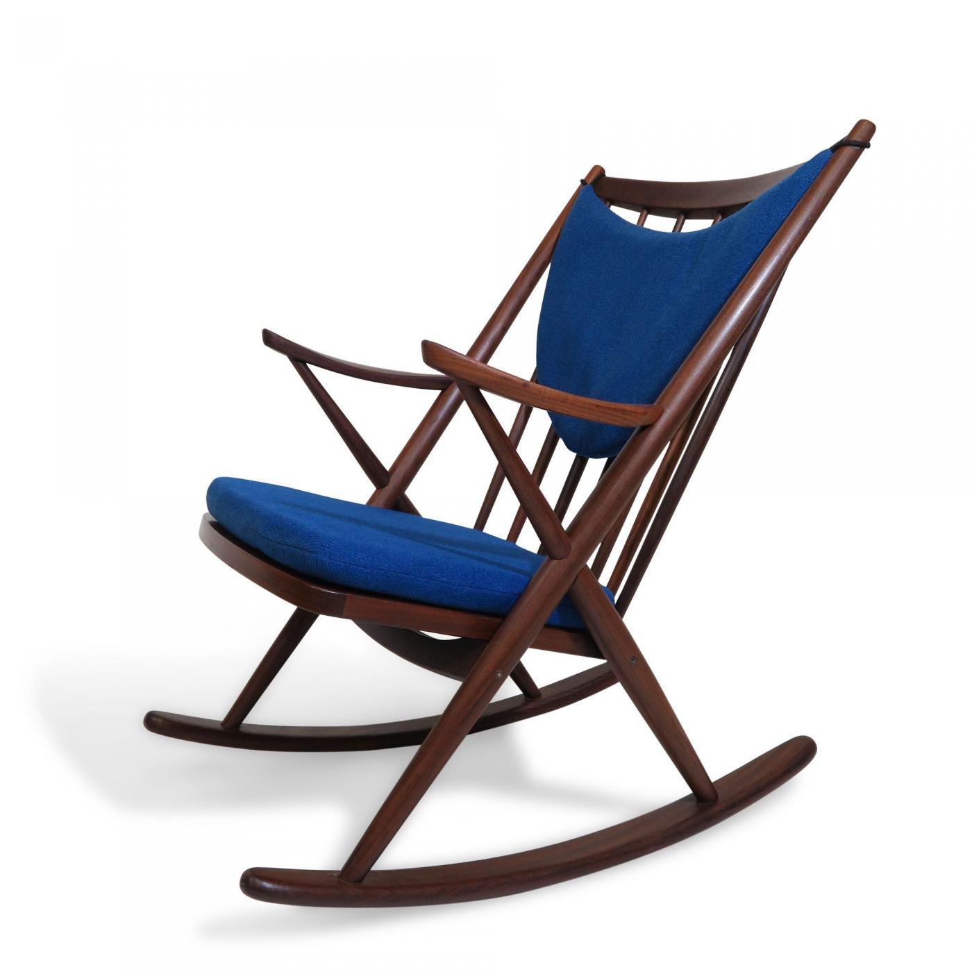 Bramin Møbler - Frank Reenskaug for Bramin Danish Teak Rocking Chair