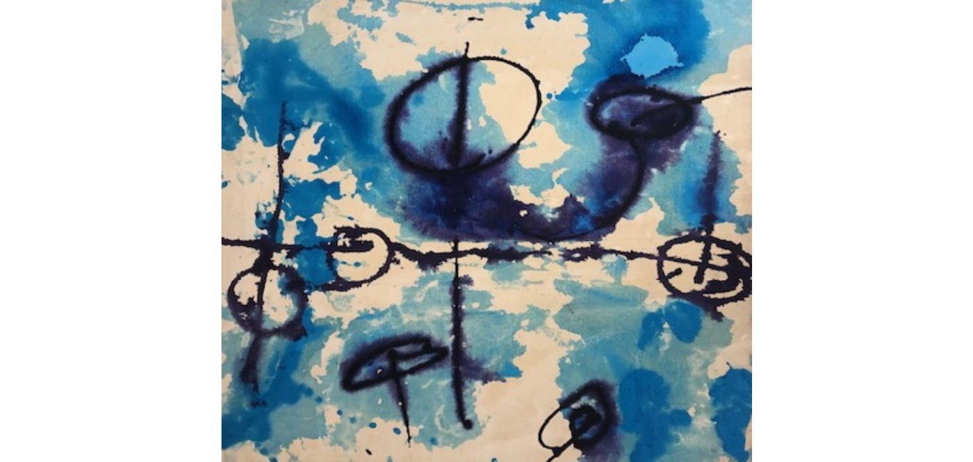Carl A Alexander - White, Blue and Violet, 1950-70s