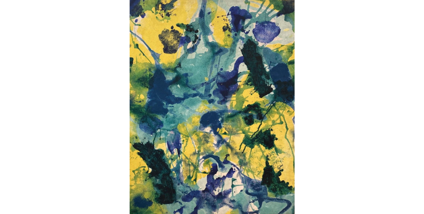 Carl A Alexander - Yellow, Green and Blue, ca. 1950-70s