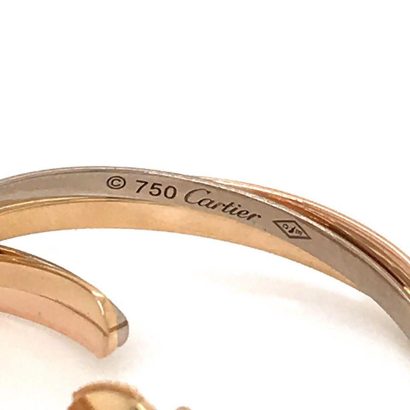 Cartier - CARTIER TRINITY HOOP EARRINGS