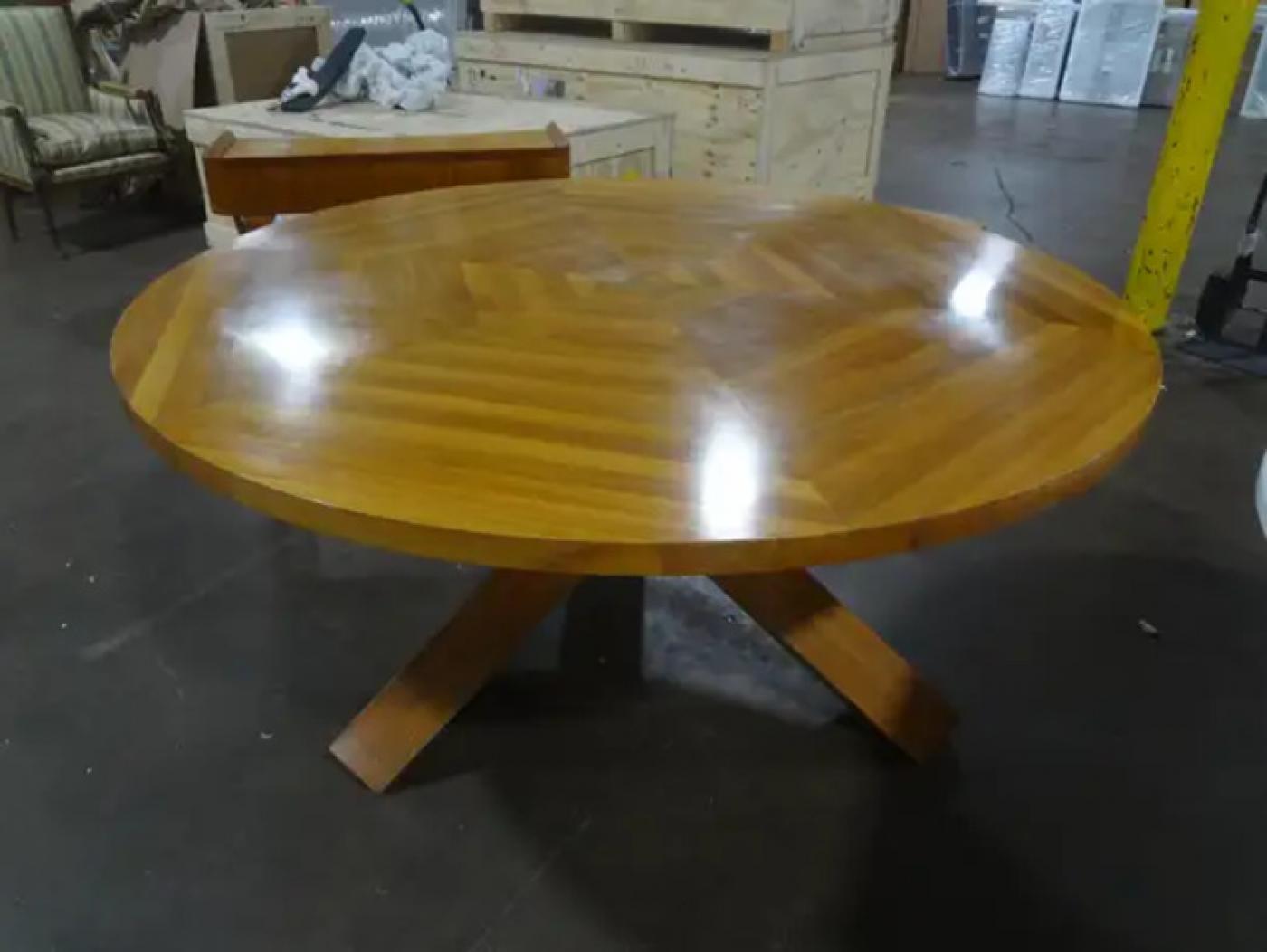 Cassina - Italian Modern Tripod Center Table Or Dining Table By Cassina
