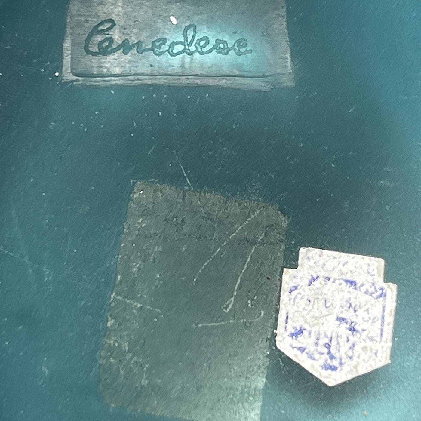 Cenedese - Cenedese Scavo Murano Glass Assemblage