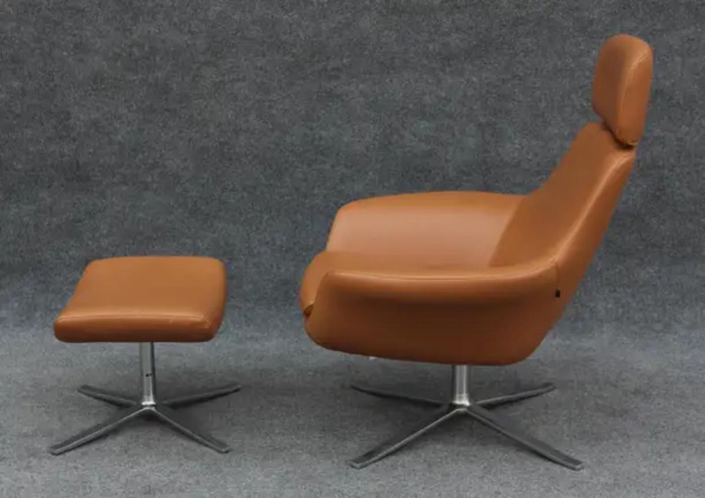 Coalesse - Pearson Lloyd for Coalesse 'Bob' Lounge Chair & Ottoman in ...