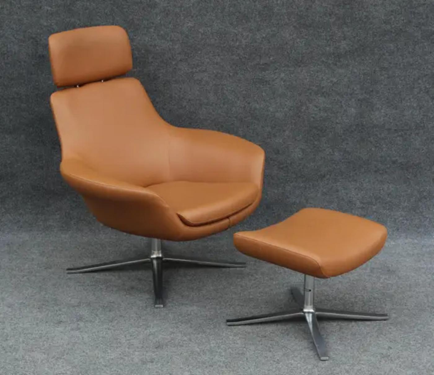 Coalesse - Pearson Lloyd for Coalesse 'Bob' Lounge Chair & Ottoman in ...