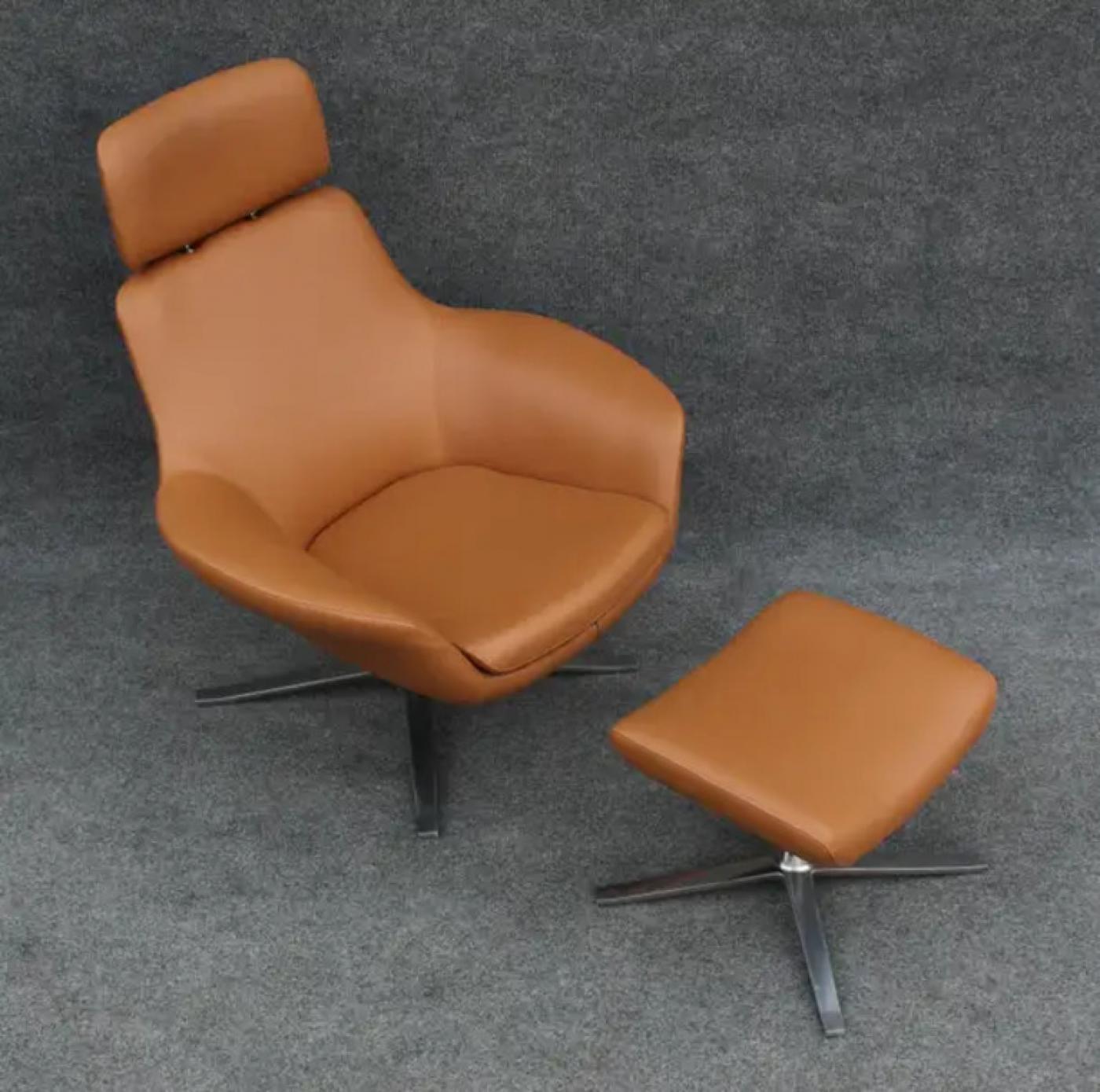Coalesse - Pearson Lloyd for Coalesse 'Bob' Lounge Chair & Ottoman in ...