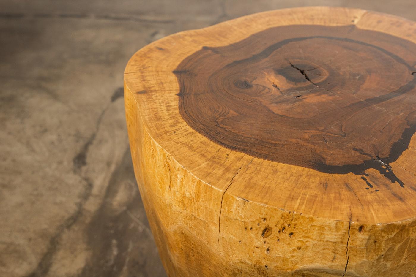 Costantini Design - Hand Carved Live Edge Solid Wood Trunk Table ƒ37 by ...