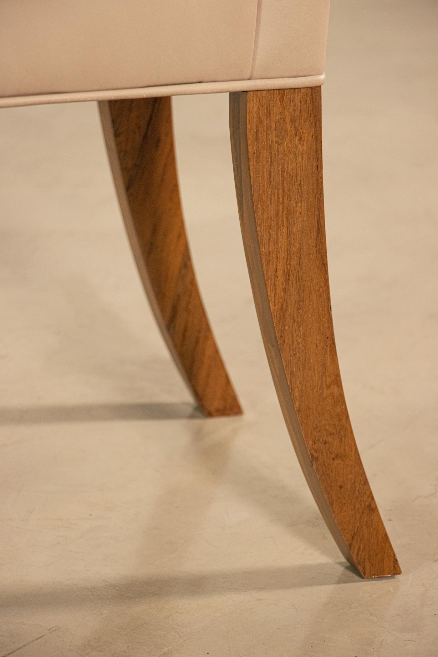 Costantini Design - Transitional Wood Dining Chair in Leather or COM ...