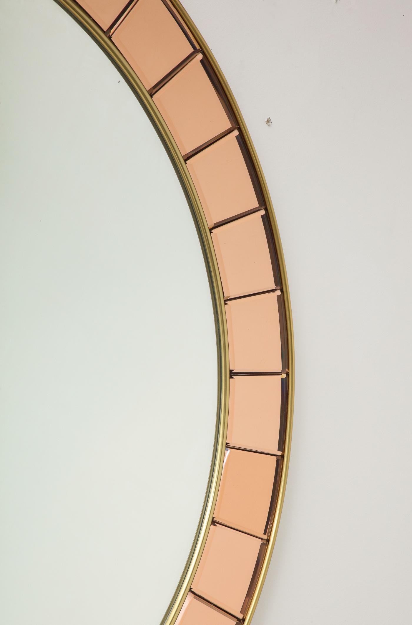 Cristal Art / Cristal Arte - Large Round Hand-Cut Beveled Crystal ...