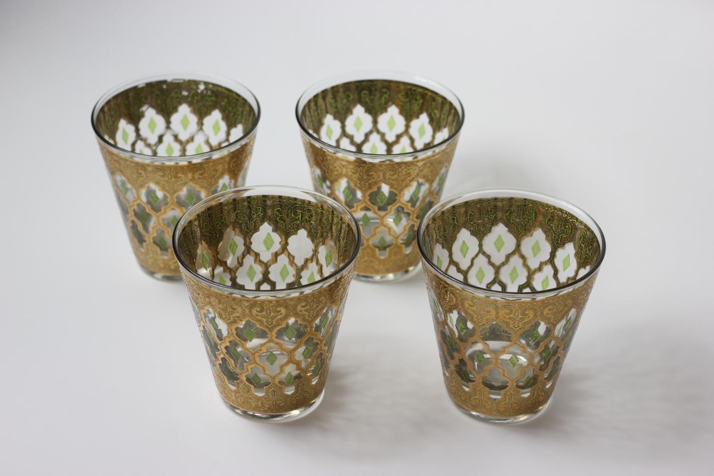 Culver Ltd. - Vintage Culver Glassware Valencia Pattern Double Old ...
