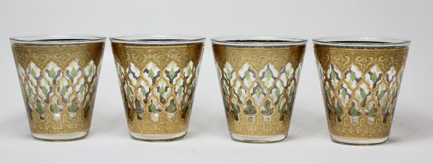 Culver Ltd. - Vintage Culver Glassware Valencia Pattern Double Old ...