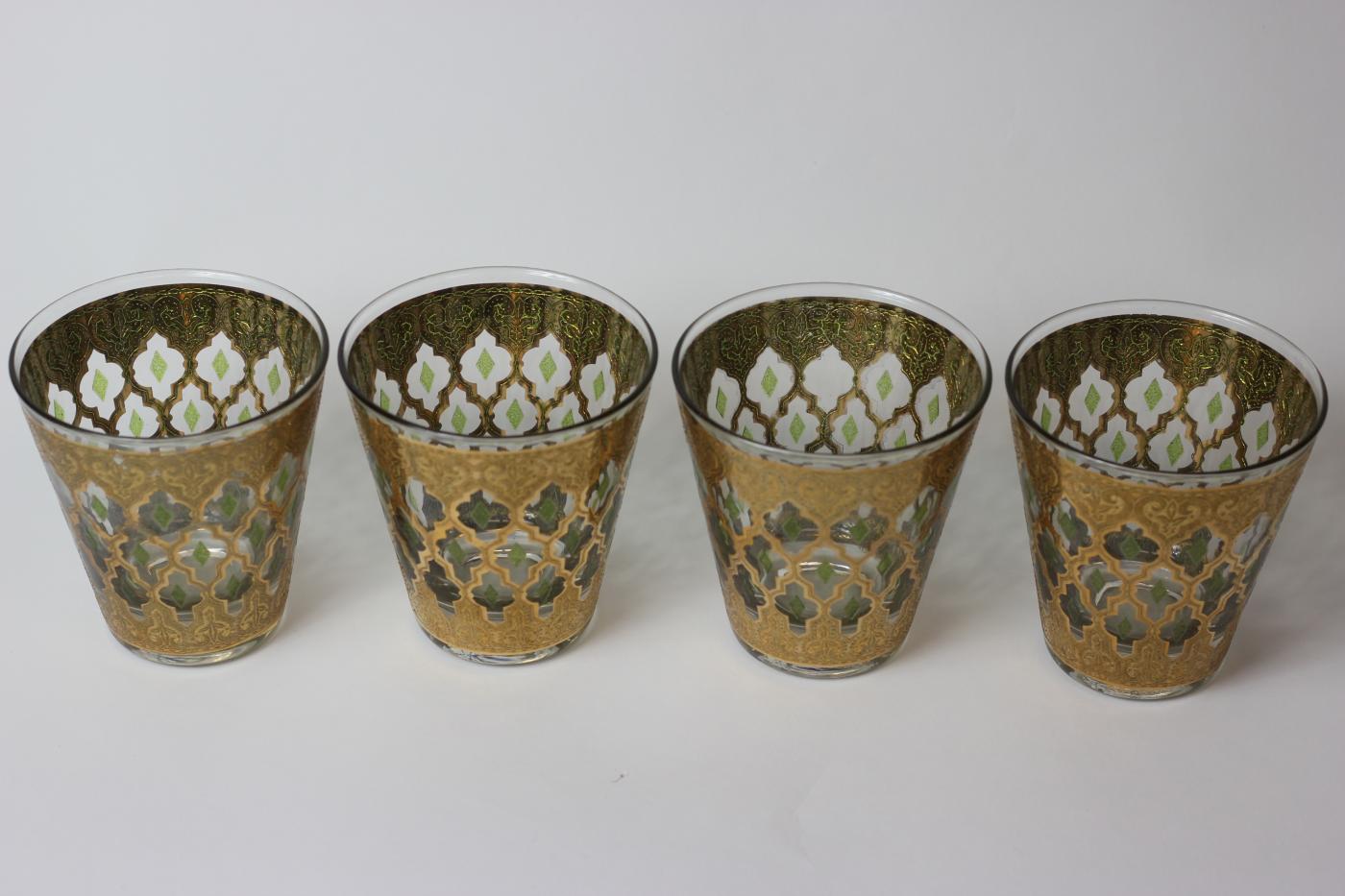 Culver Ltd. - Vintage Culver Glassware Valencia Pattern Double Old ...