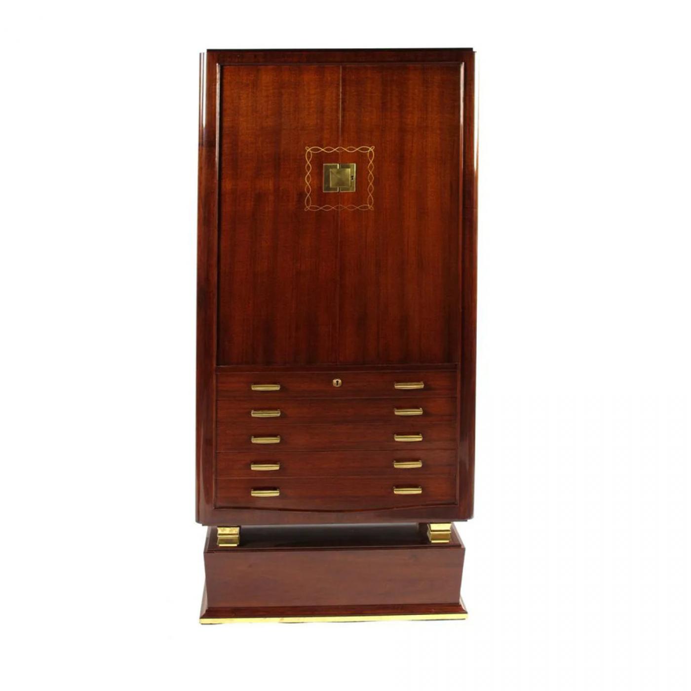 DOMINIQUE PARIS - ART DECO CABINET, 1935