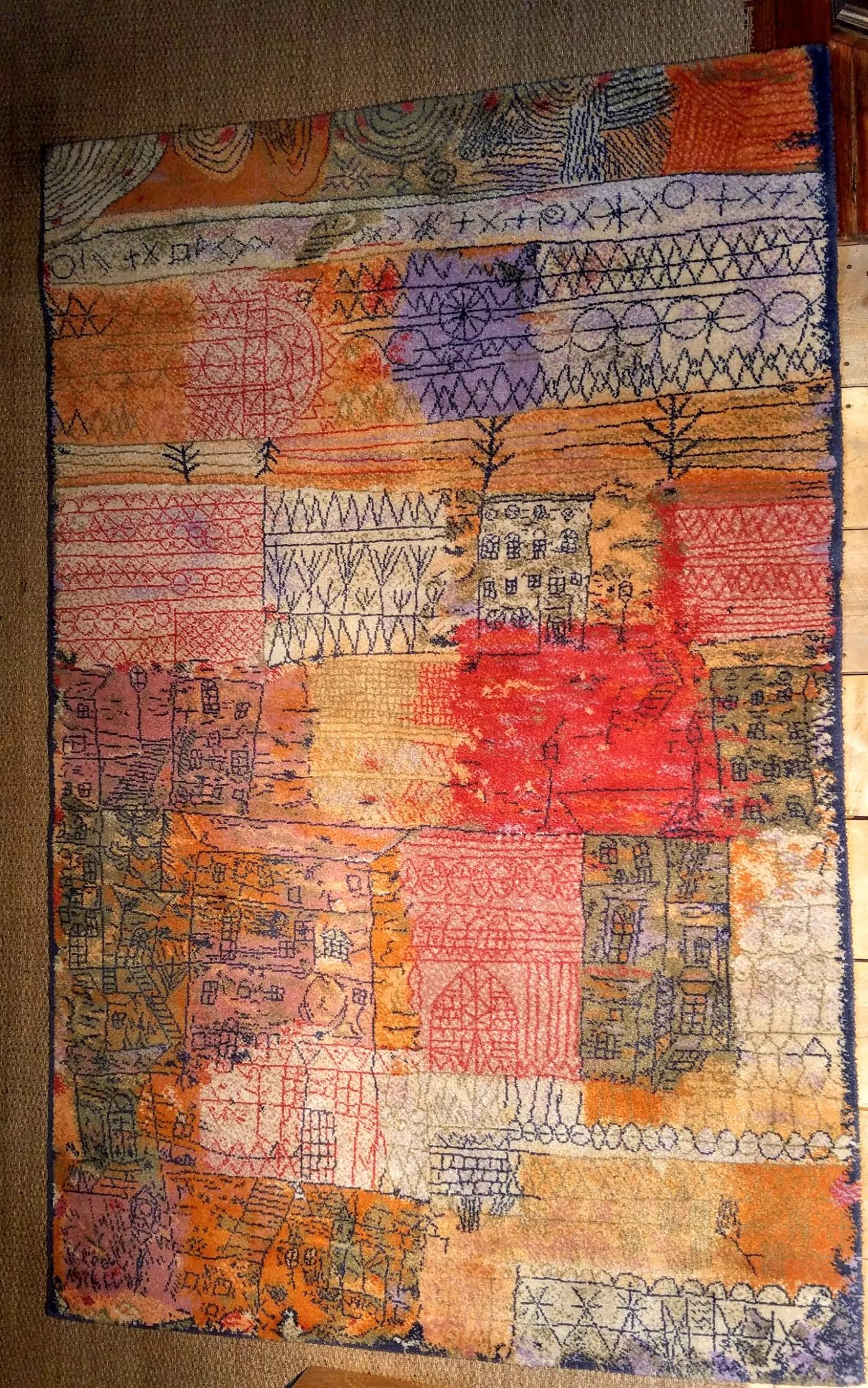 Ege Axminster - (After) Paul Klee 1926 Painting EGE Art Line Rug ...