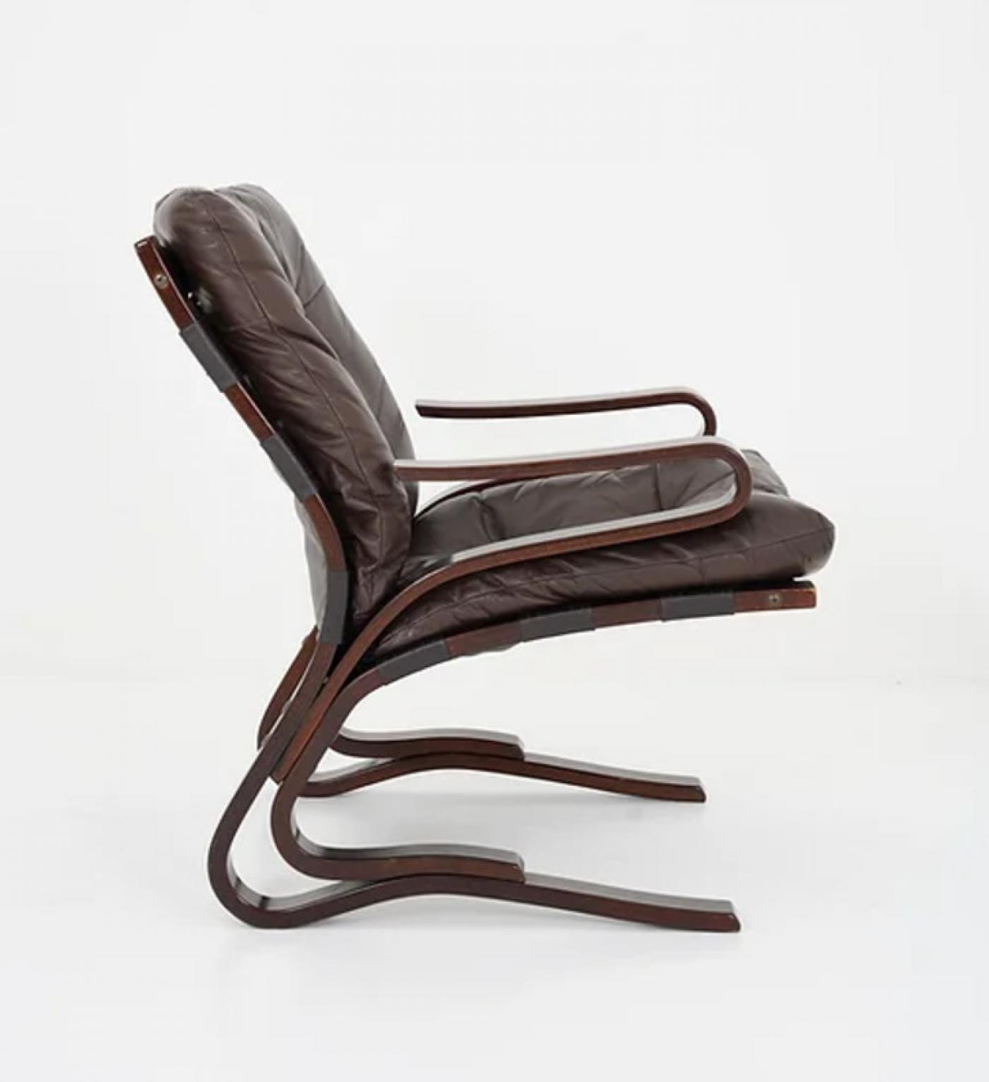 Einar Hove - Midcentury Scandinavian Lounge Chairs "Skyline" by Einar Hove