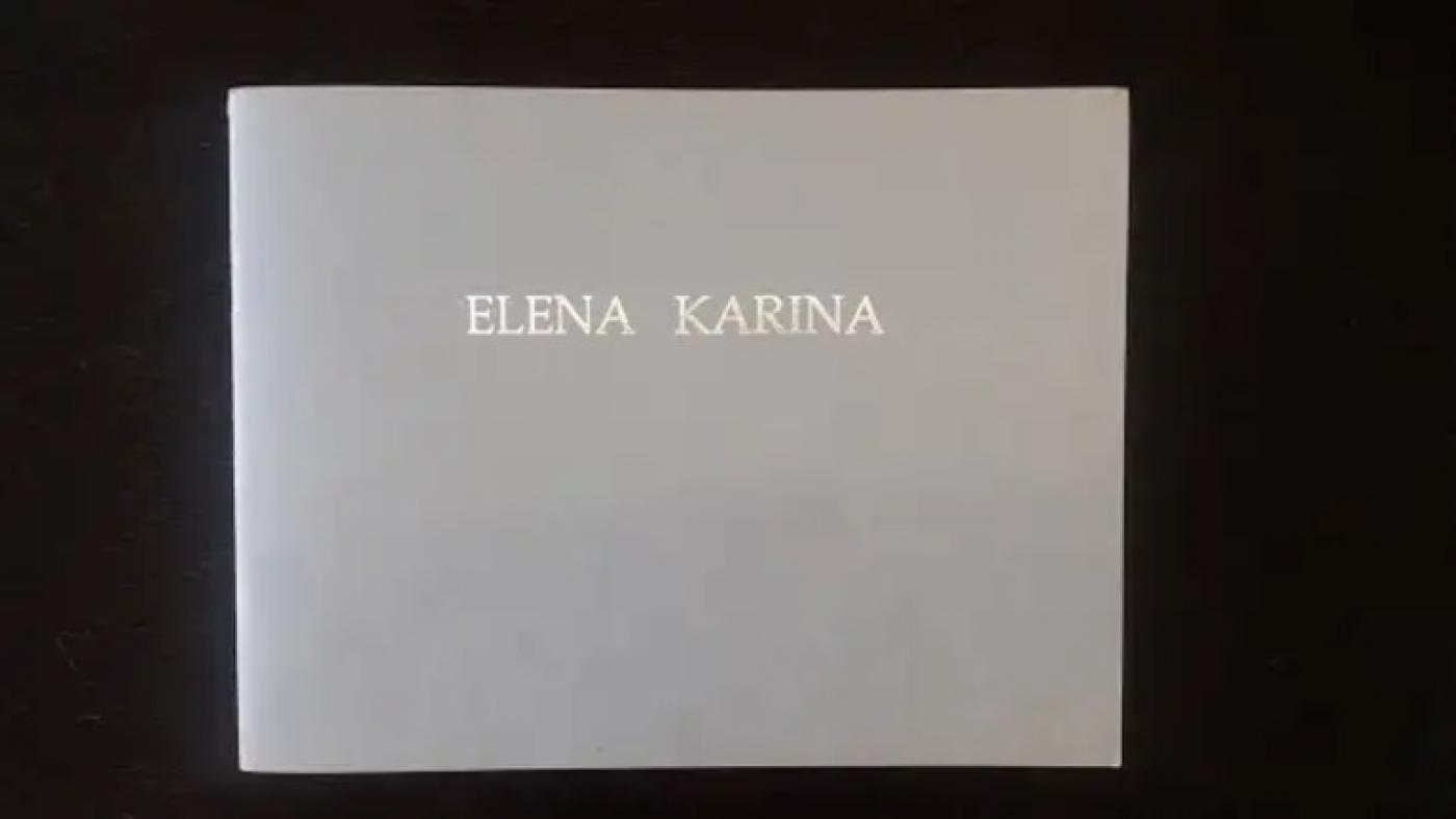 Elena Karina - Monumental Smithsonian Artist Early Elena Karina ...