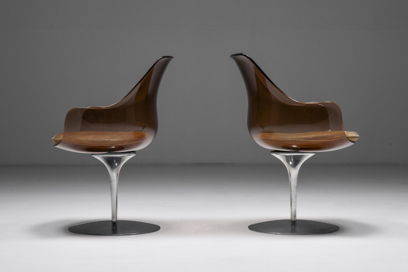 Erwine and Estelle Laverne - Champagne Chairs By Erwine & Estelle For ...