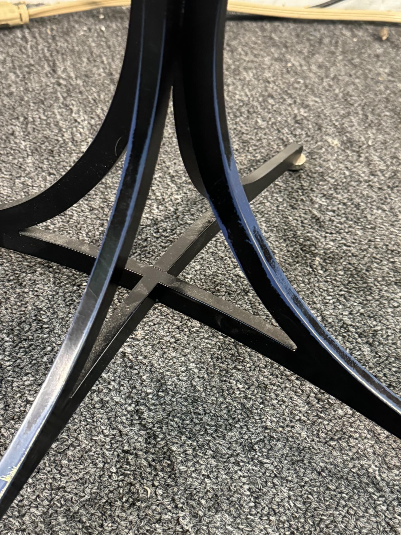 Erwine and Estelle Laverne - RARE MID CENTURY BLACK FIBERGLASS LOTUS ...