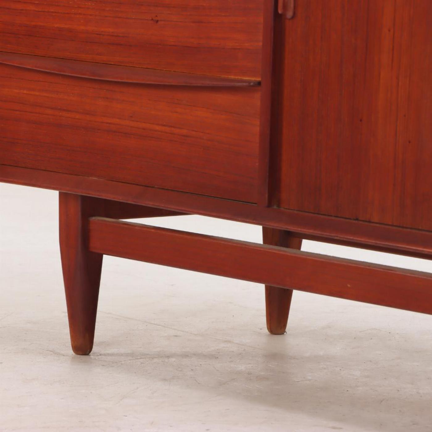 Falster - Danish Modern teak credenza dresser by Falster, C 1960s.