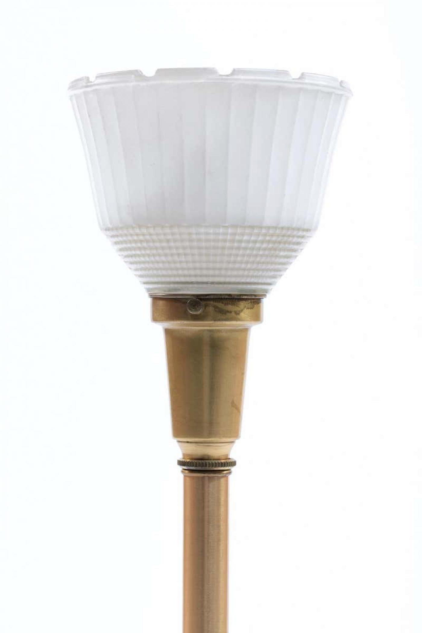 Feldman Lighting Co. - Feldman White Capiz Shell and Brass Table Lamp ...