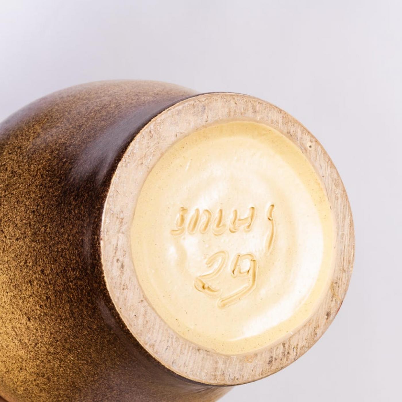 Freres Cloutier - Important French 60's Glazed Ceramic Vase by Max Idlas