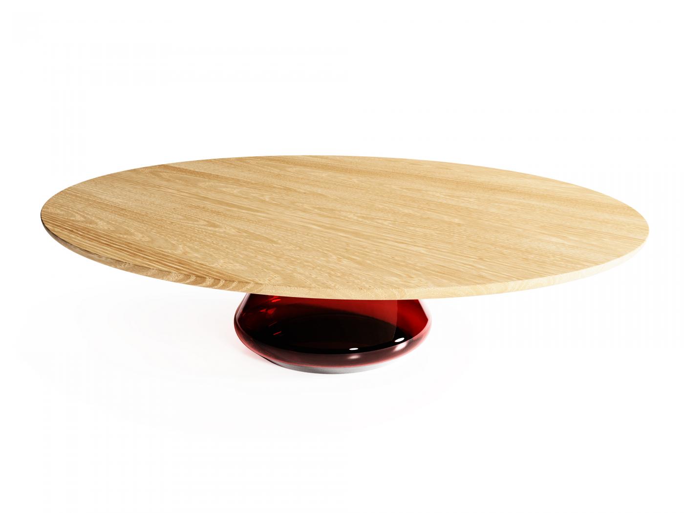 GRZEGORZ MAJKA LTD - "Ruby Eclipse" Contemporary Coffee Table