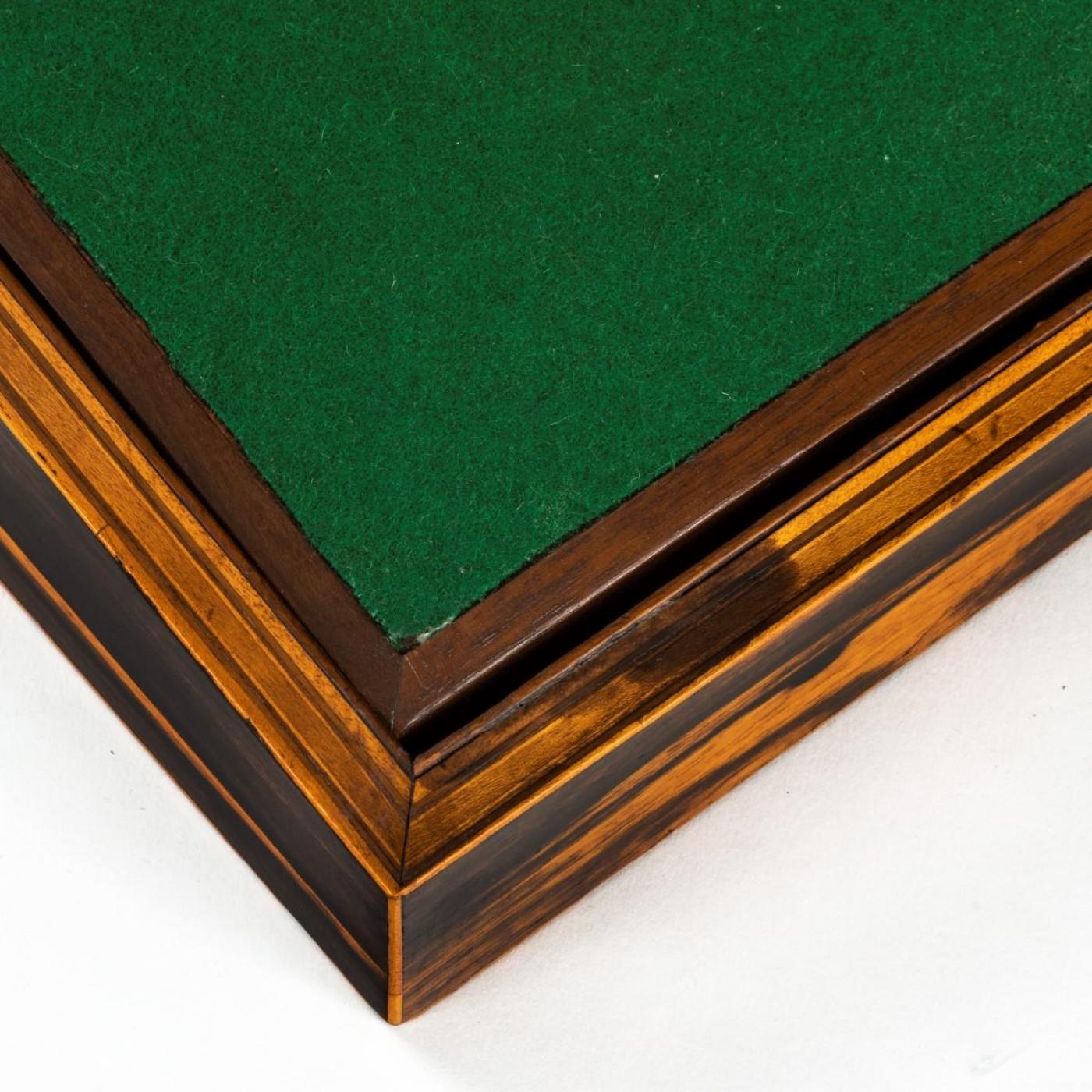 Gillows of Lancaster & London - A George IV calamander and specimen ...