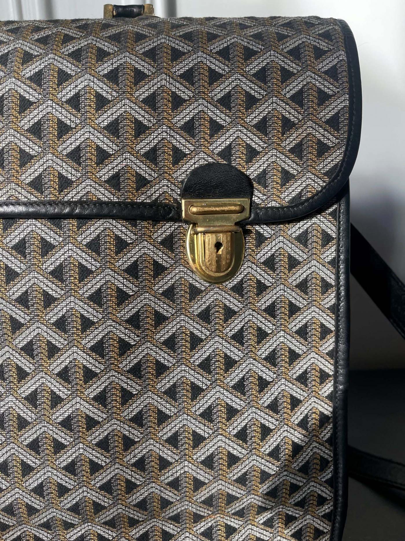 Goyard - Vintage Goyard Crossbody Steamer Bag