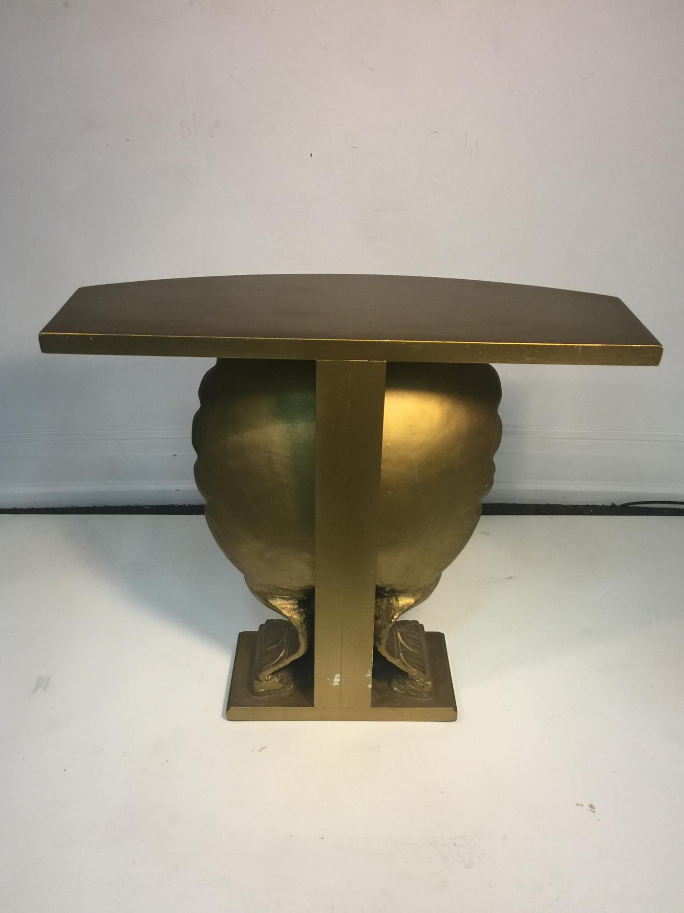 Grosfeld House - Glamorous Grosfeld House Shell Design Console Table