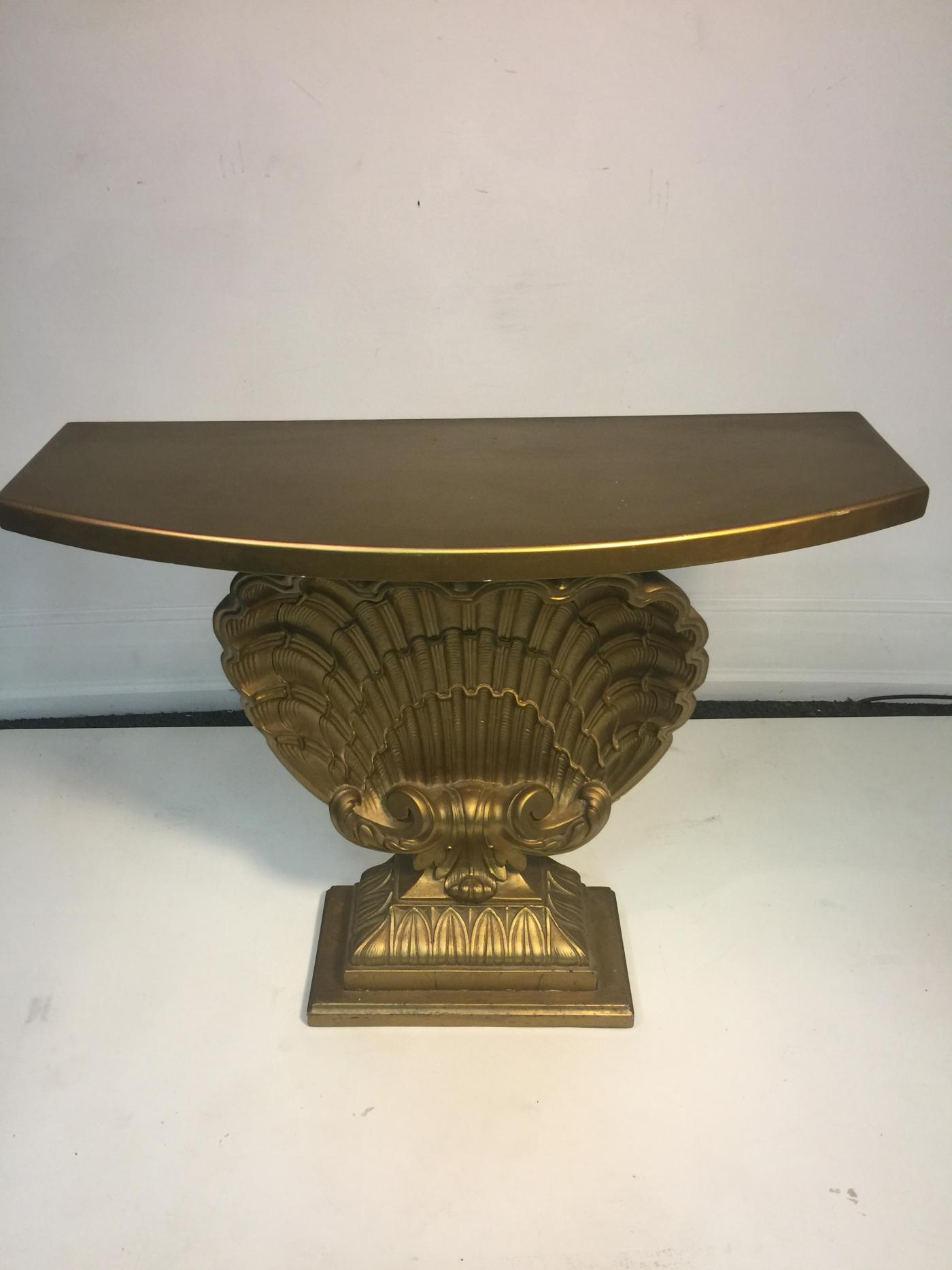 Grosfeld House - Glamorous Grosfeld House Shell Design Console Table