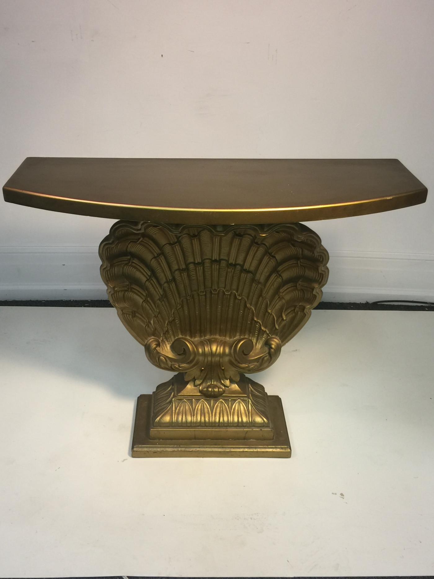 Grosfeld House - Glamorous Grosfeld House Shell Design Console Table