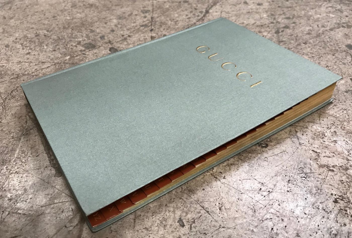 Gucci - Gucci Vintage Agenda Phone/Address Notebook, Italy 1980s