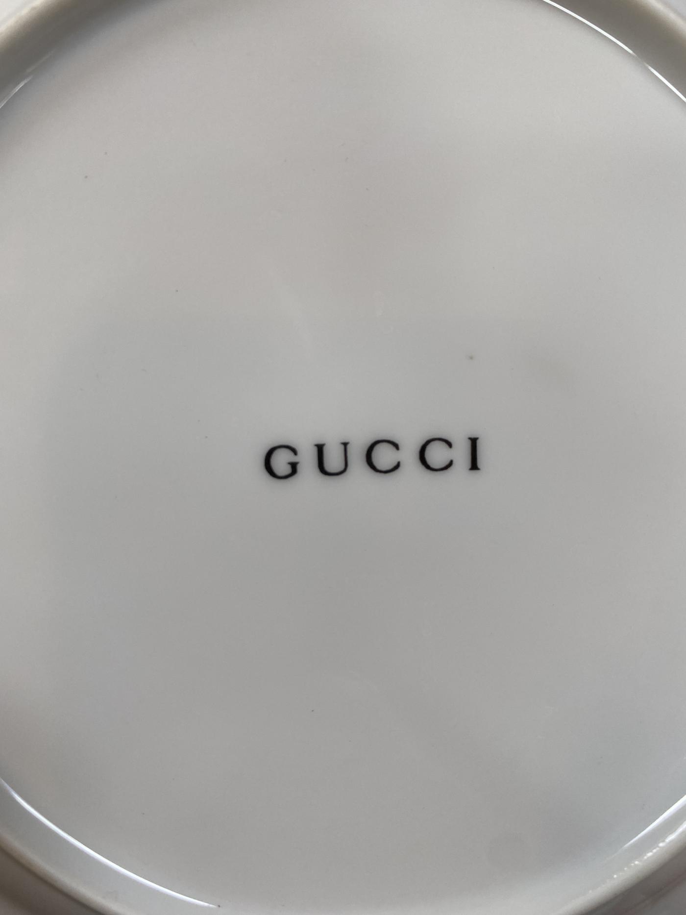 Gucci - Vintage Gucci Plate 1980s