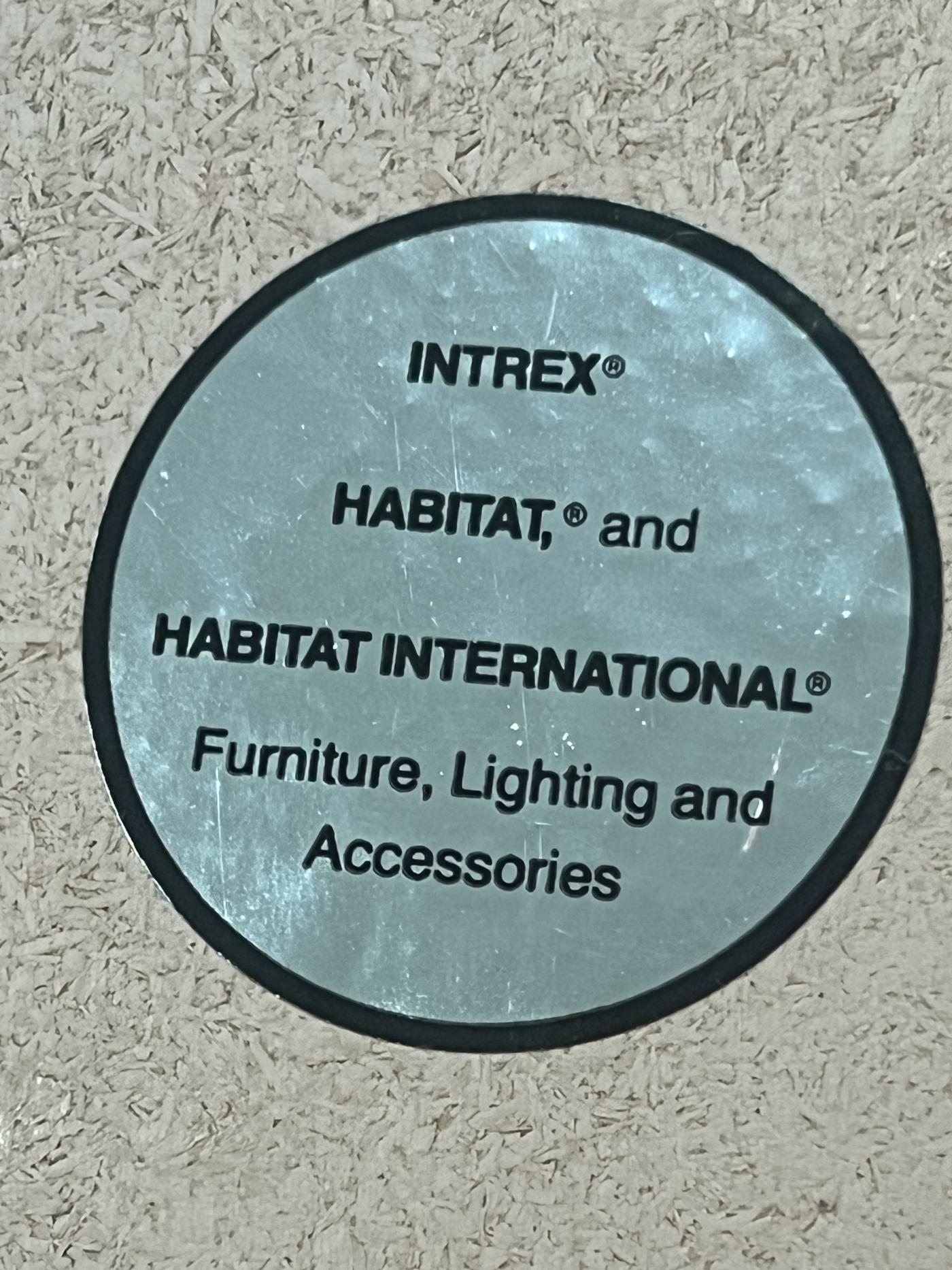 Habitat - MODERN PAIR OF DRUM TABLES BY TERRENCE CONRAN FOR HABITAT