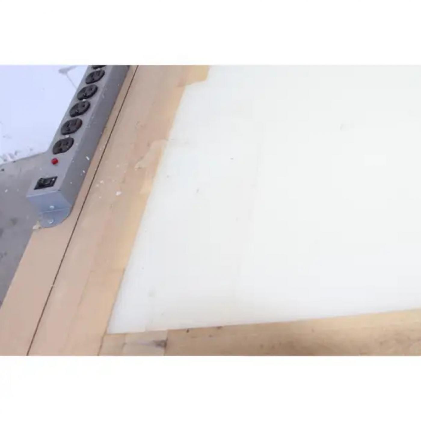 Hamilton & Co., Calcutta - Vintage Lighted Drafting Table