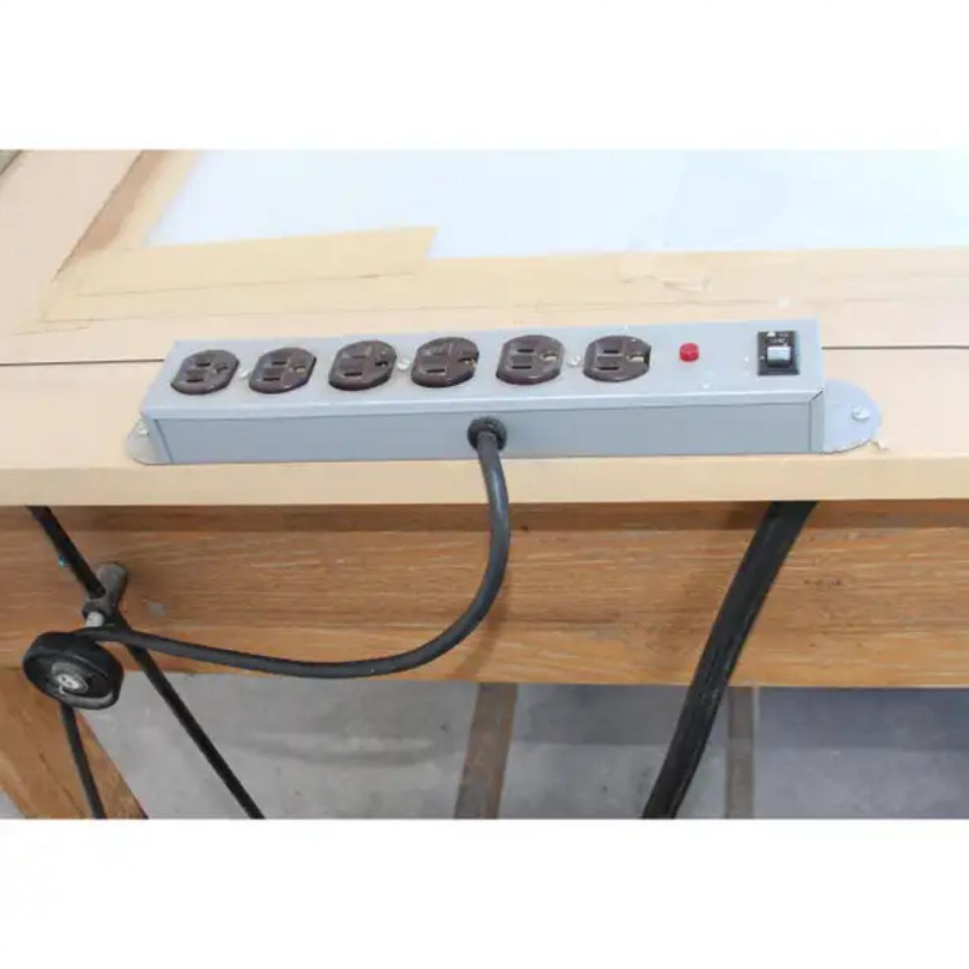 Hamilton & Co., Calcutta - Vintage Lighted Drafting Table