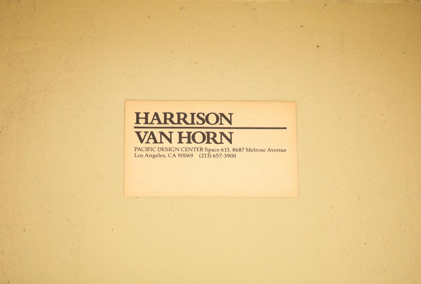Harrison Van Horn - Mid - Century Modern Harrison Van - Horn Console Table