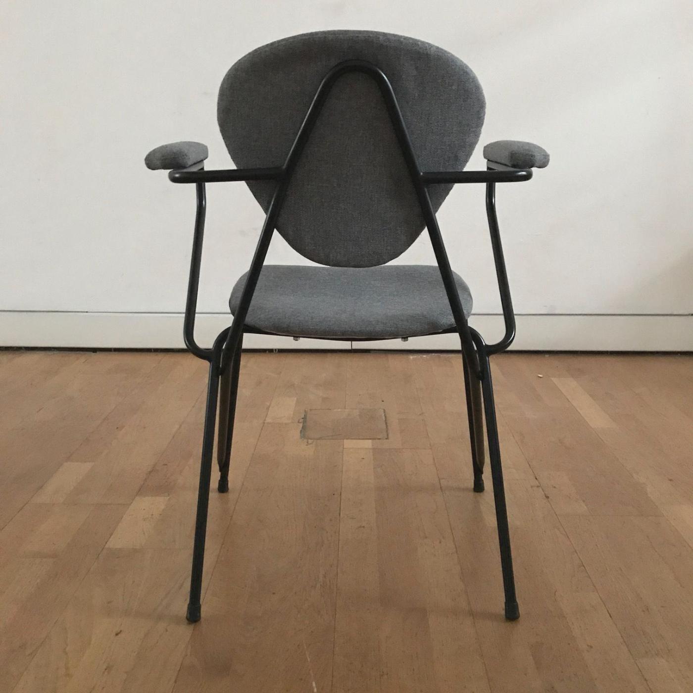 ISA - Bergamo / I.S.A., Italy - Pair of Chairs by ISA Ponte San Pietro