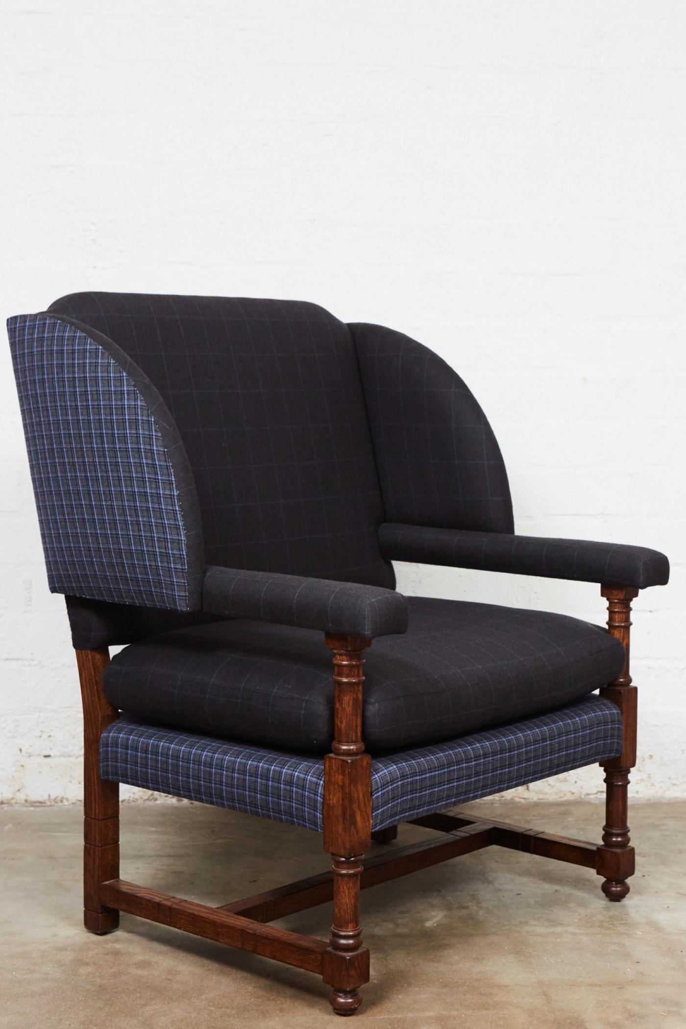 JW Custom Line - JW Wing Back Upholstered Chair