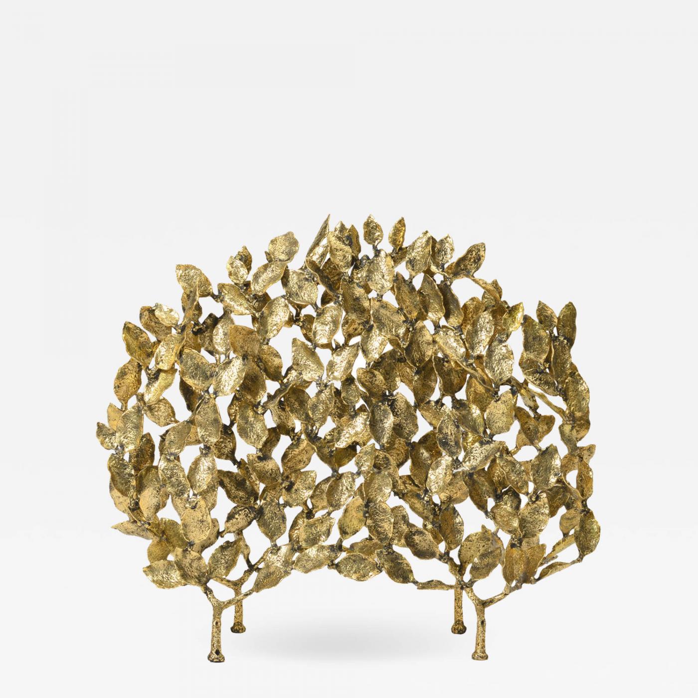 John Lyle Design - BAY LEAF FIRE SCREEN