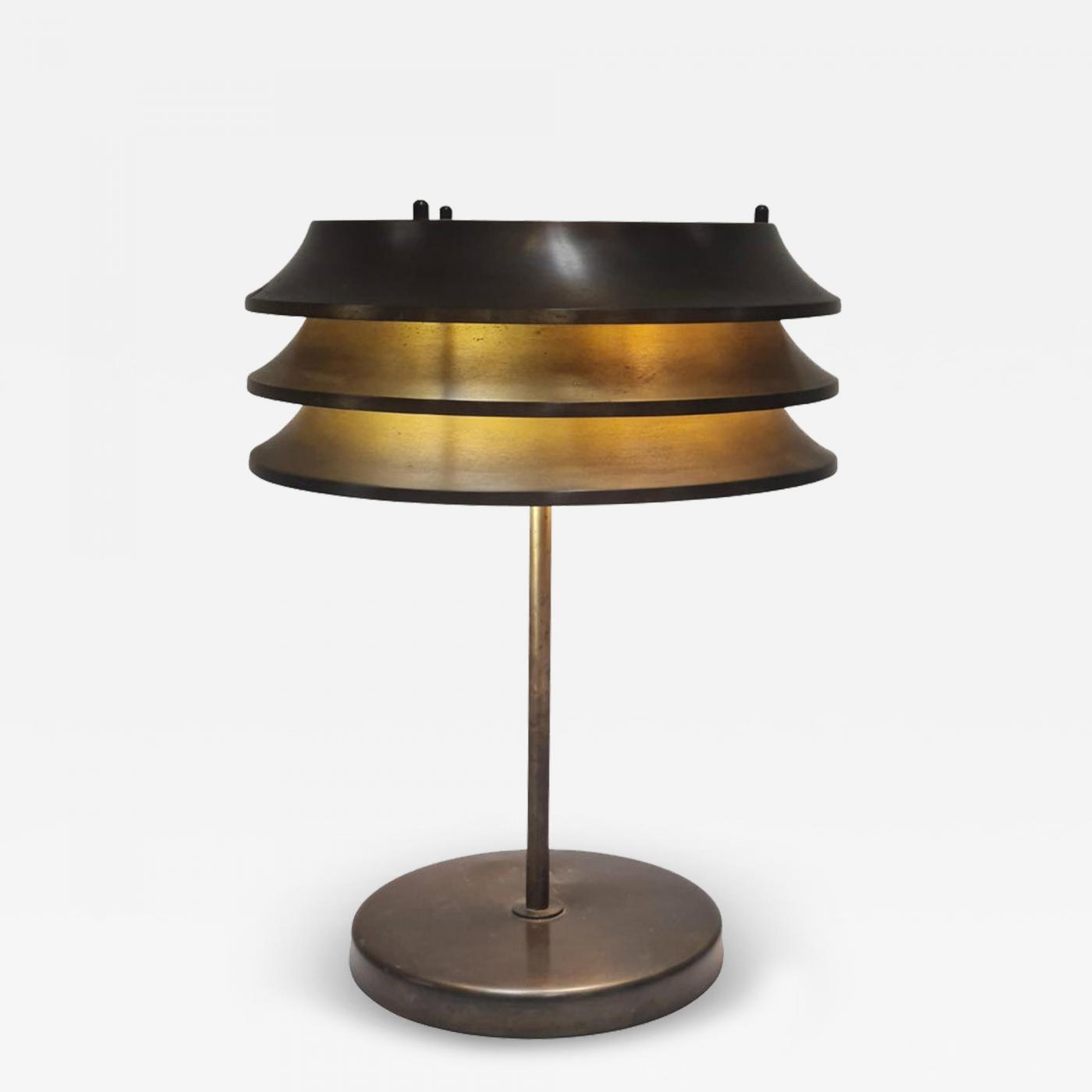 Kai Ruokonen - Kai Ruokonen 'Finnmark' Table Lamp, Full Brass with ...