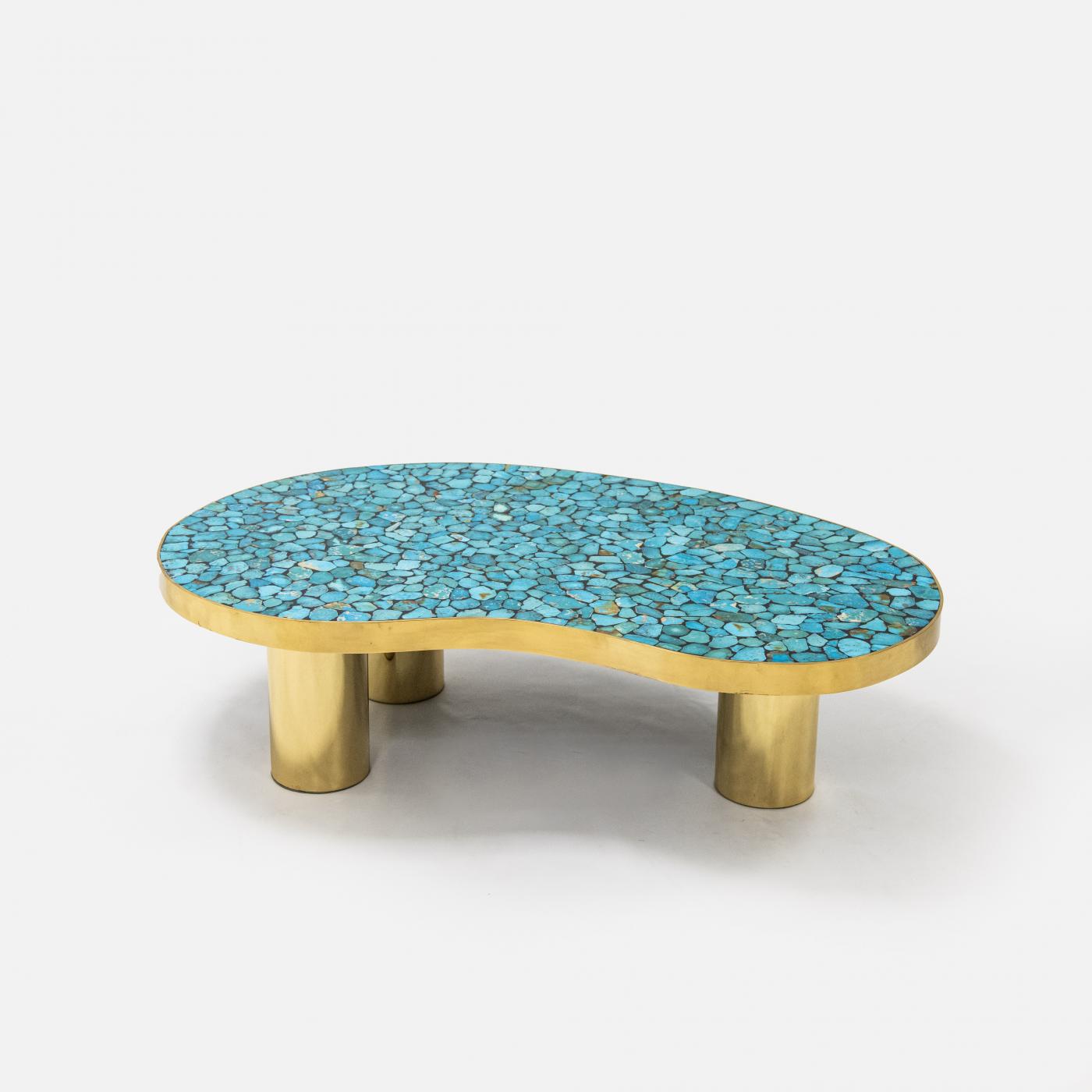 Kam Tin - Turquoise Coffee Table