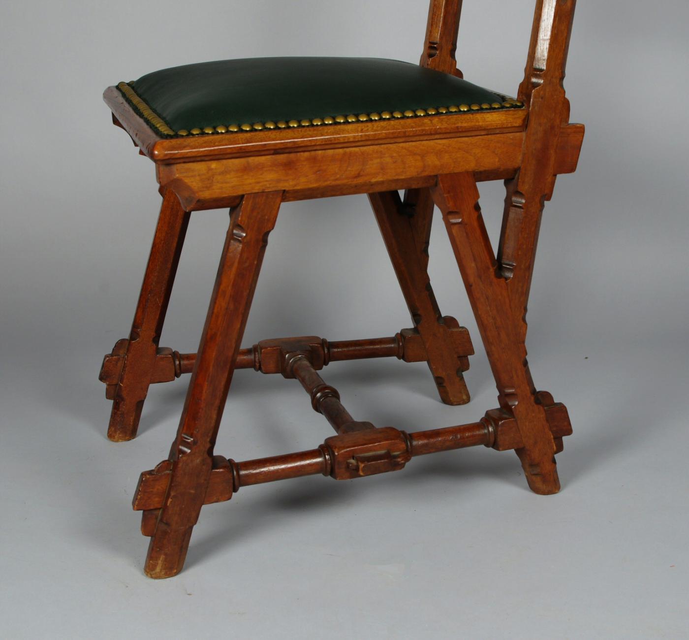 Kimbel & Cabus - Aesthetic Movement "Modern Gothic" Chair by Kimbel and ...