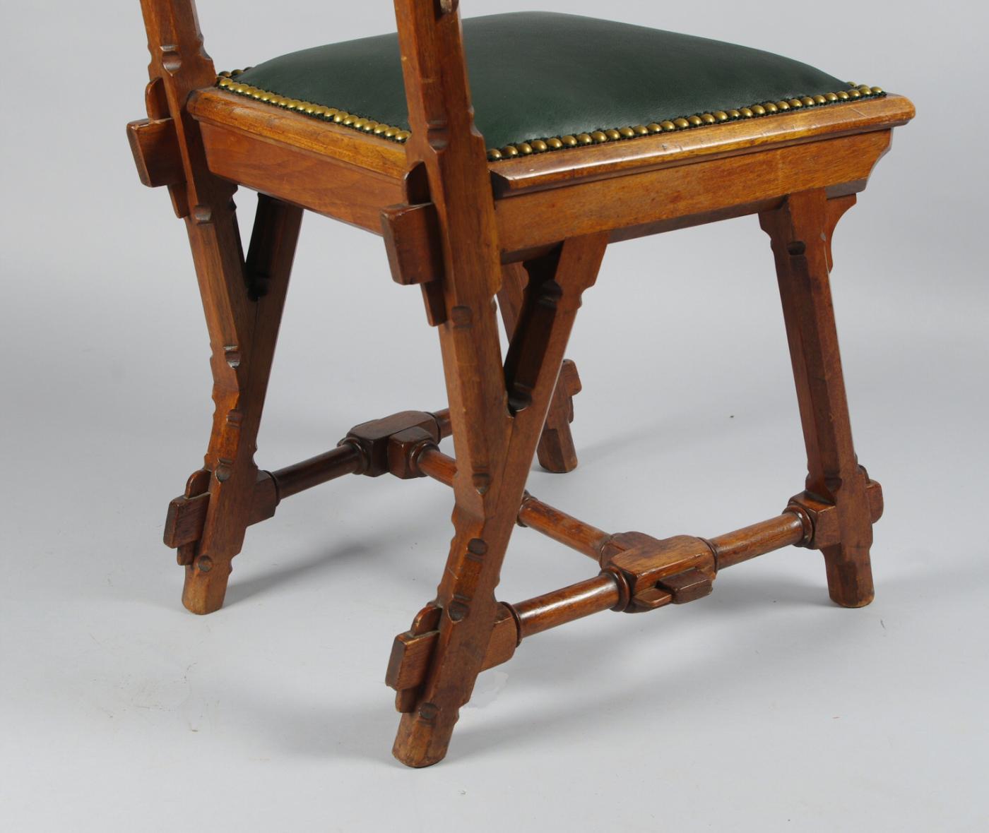 Kimbel & Cabus - Aesthetic Movement "Modern Gothic" Chair by Kimbel and ...