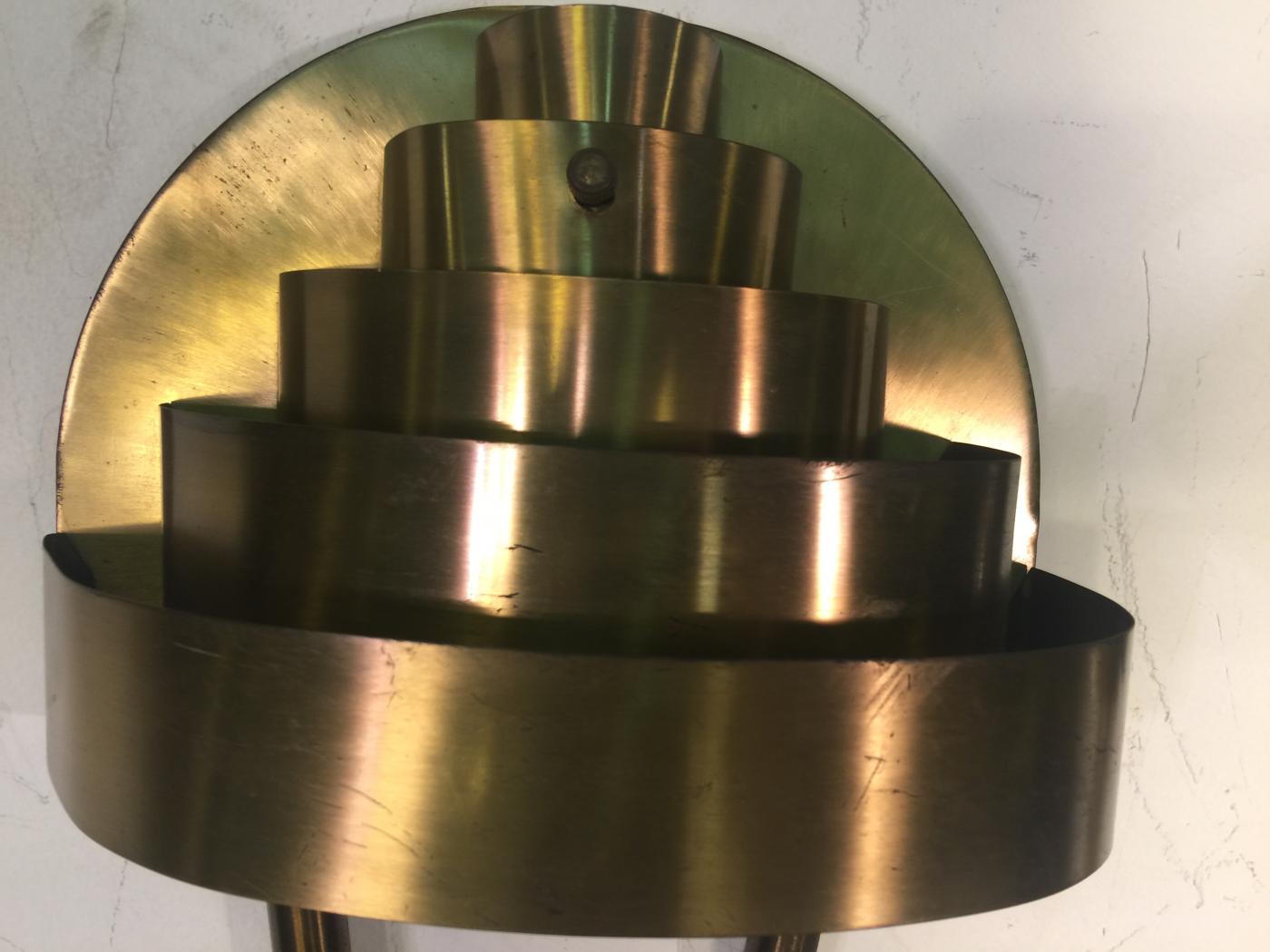 Kurt Versen - KURT VERSEN MODERNIST ART DECO WALL SCONCES/TABLE LAMPS