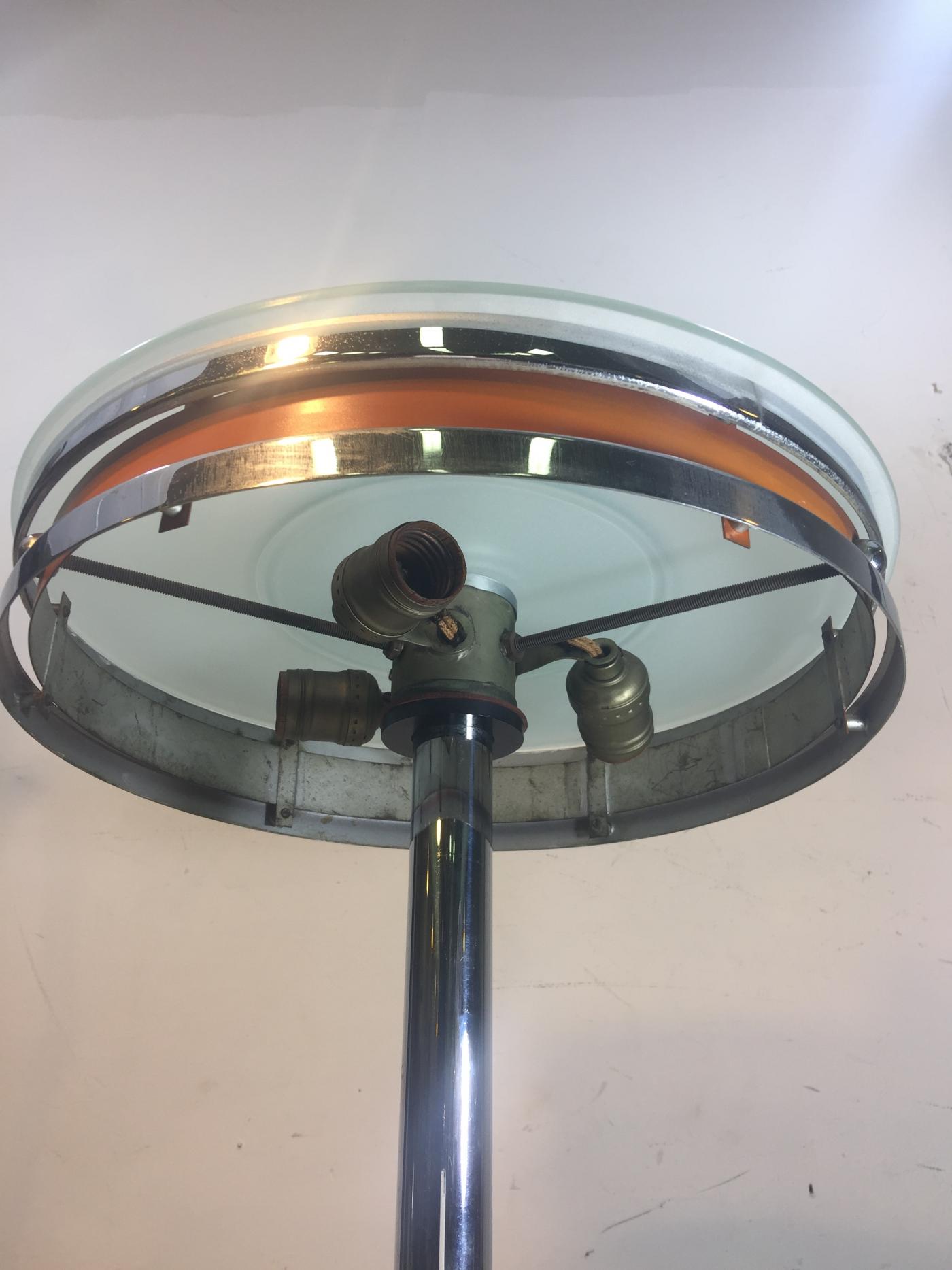 Kurt Versen - RARE ART DECO LAMP BY KURT VERSEN