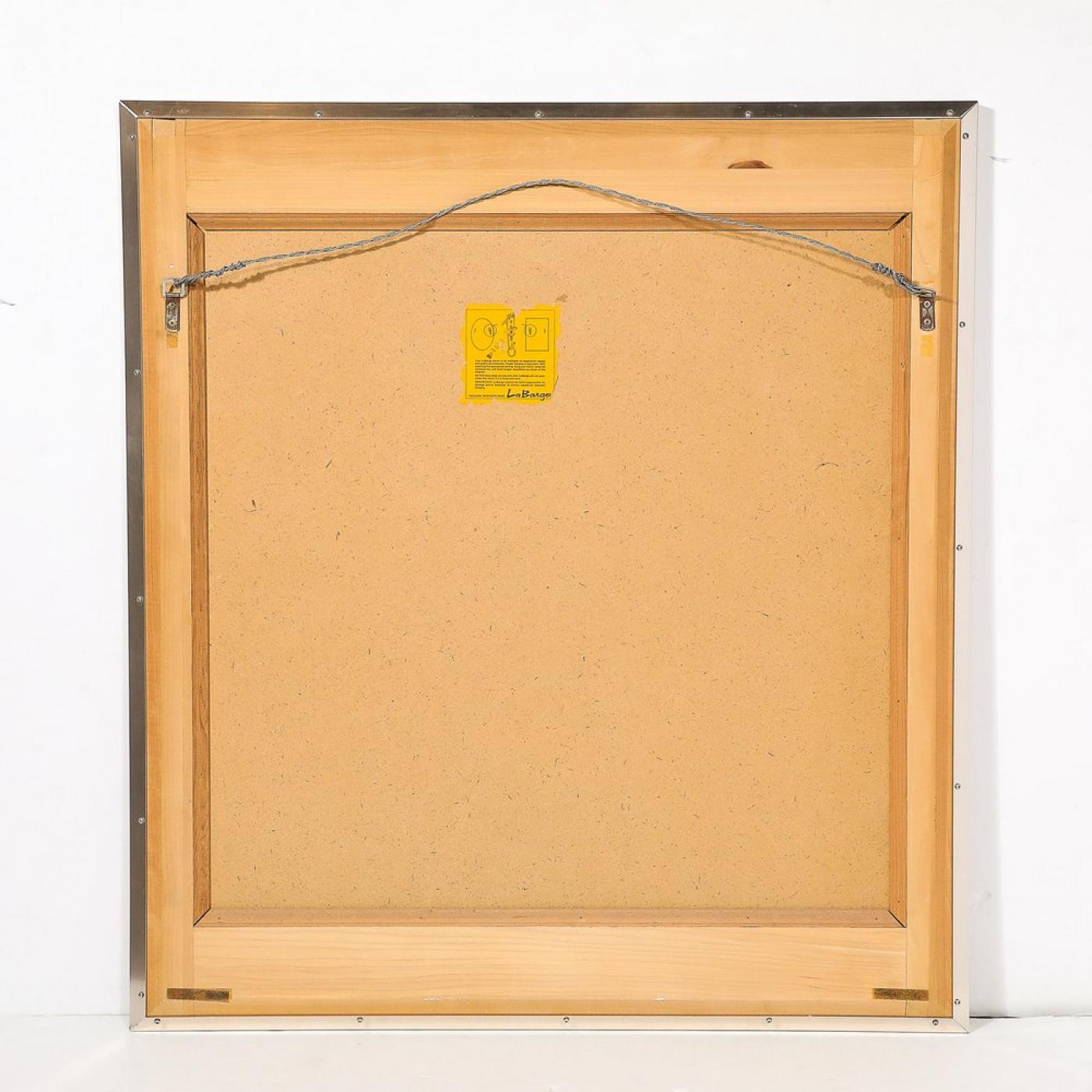 LaBarge - Mid-Century Gilt Eglomise Chinoiserie Narrative Border Mirror ...