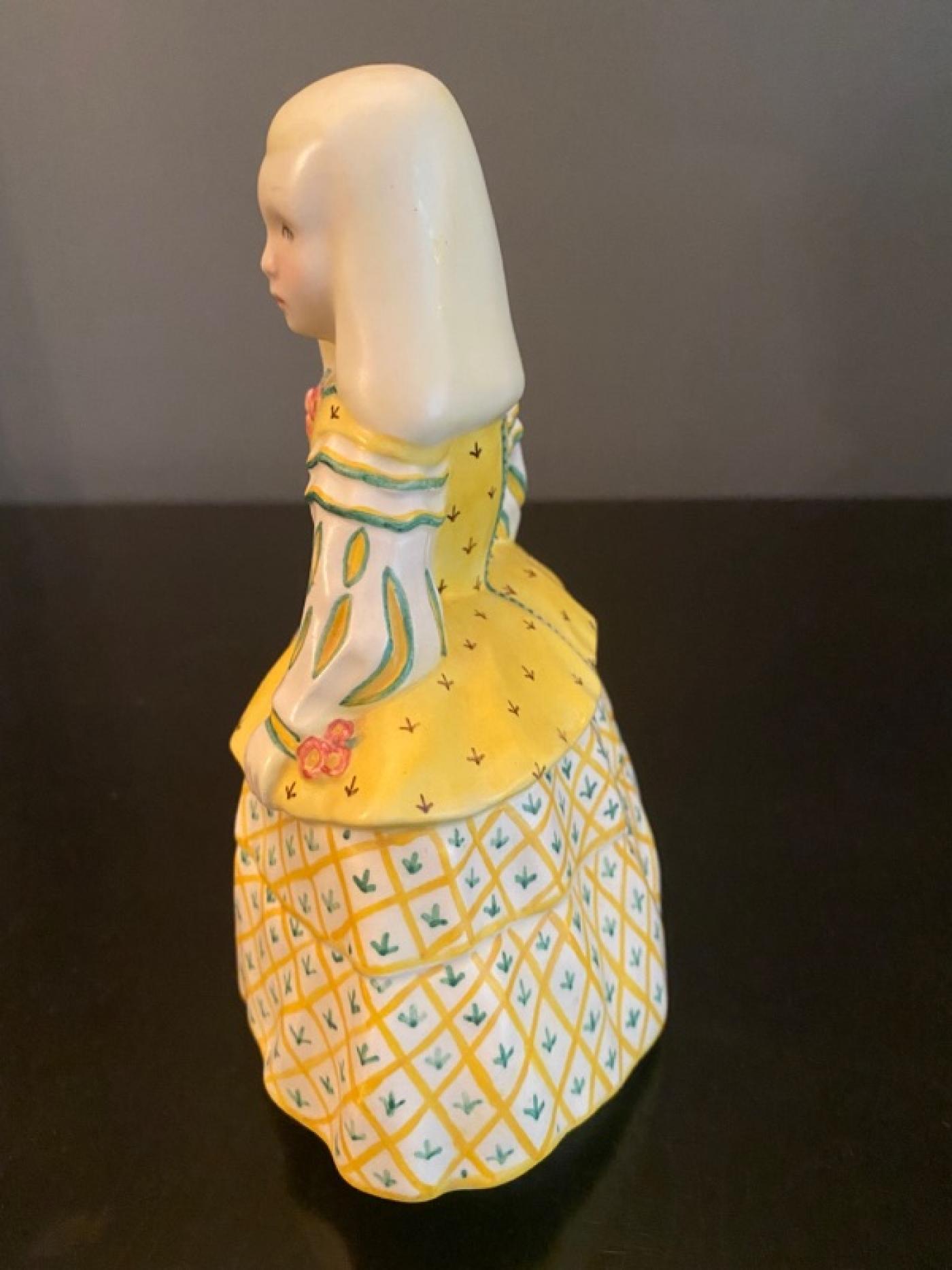Lenci - LENCI BEAUTIFUL LITTLE GIRL CERAMIC FIGURE